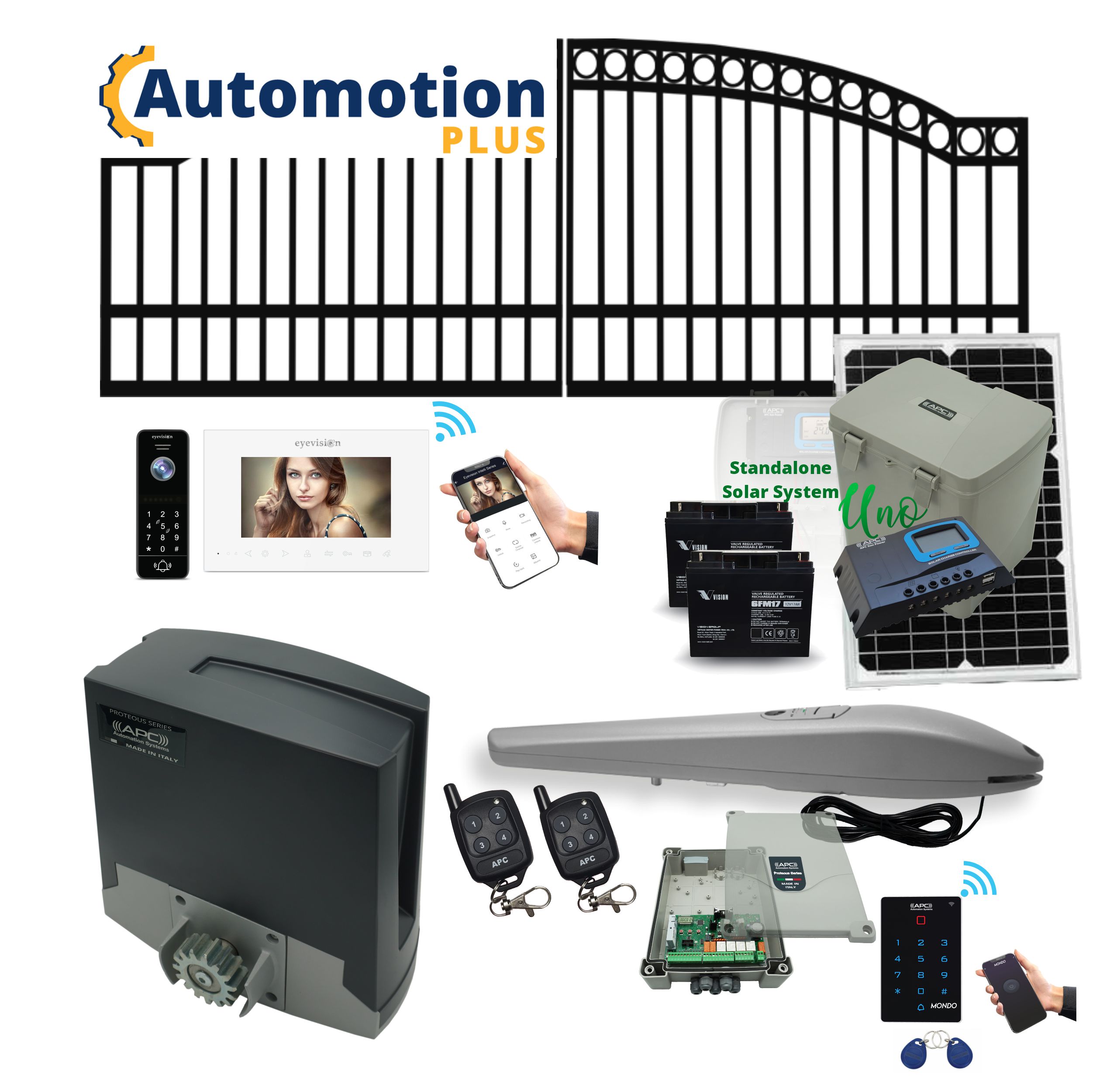 Electric Gate | Automatic Gate | Farm Gate | Solar Gate | Sliding Metal ...